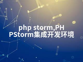 php storm,PHPStorm集成开发环境 - 树叶云